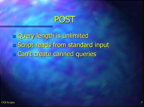 Ppt Cgi Scripts Powerpoint Presentation Free Download Id3747333