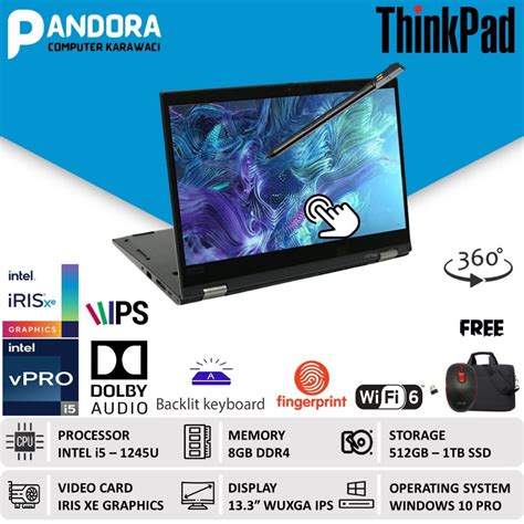 Jual Laptop Lenovo Thinkpad L Yoga Core I U Ram Gb Gb Ssd Wuxga Win Pro Shopee