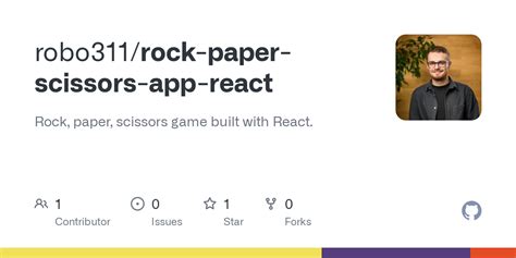 Github Robo311rock Paper Scissors App React Rock Paper Scissors