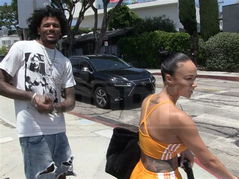 Nbas Jalen Green Draya Michele Get Lunch In La Weeks After