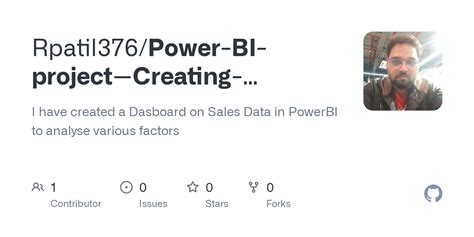 GitHub Rpatil Power BI Project Creating Dashboard I Have Created A Dasboard On Sales Data
