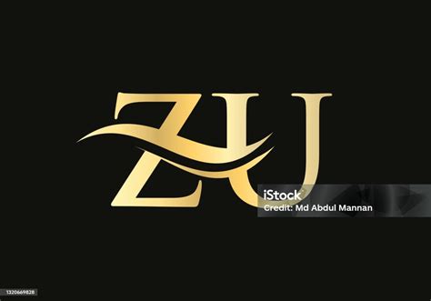 럭셔리 브랜딩을 위한 모던 Zu 로고타입 초기 Zu 편지 비즈니스 로고 디자인 벡터 결정체에 대한 스톡 벡터 아트 및 기타 이미지 결정체 결혼 의식 결혼식 하객