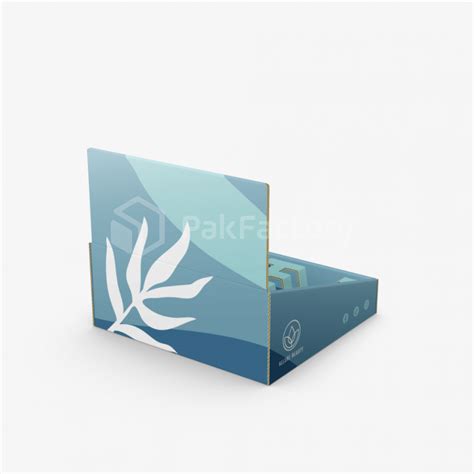 Corrugated Counter Display With Insert PakFactory