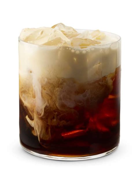 White Russian Mocktail Classic Zero Proof Drink