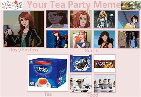 Your Tea Party Meme By Blaze On Fire On Deviantart