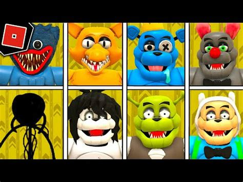 Unlocking All 6 New Morphs In Fnaf Security Breach Morphs Roblox