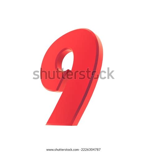Red 3d Number Figure Numbering Rendering Stock Illustration 2226304787 Shutterstock