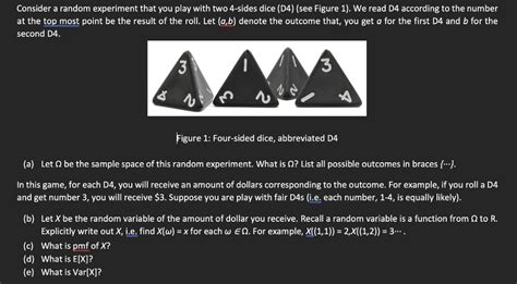 solved consider a random experiment that you play with two