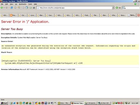 People Get Ready Server Too Busy