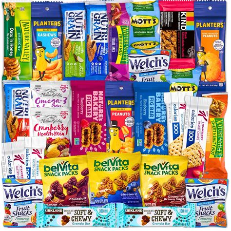 Caja De Variedades De Snack Saludable Para Adultos Chile Ubuy
