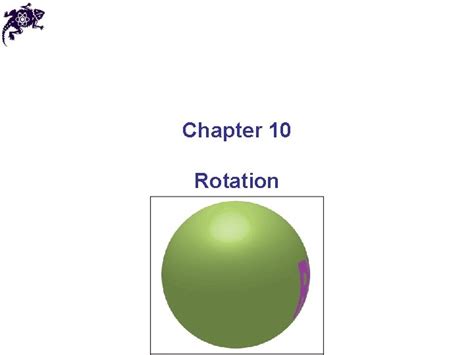 Chapter Rotation Rotation Of A Rigid Body