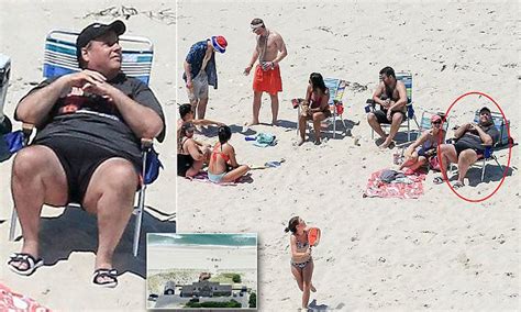 Chris Christie Beach Photo
