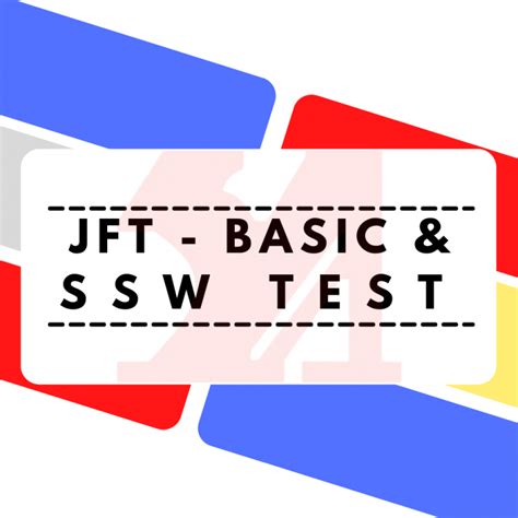 Jft Basic And Ssw Specified Skilled Worker Test Di Indonesia Pt Sudinar Artha