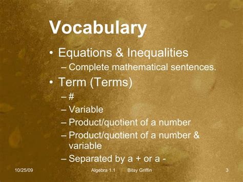 102 Identify And Assign Variable Lesson Ppt