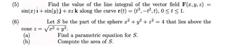 Solved Find The Value Of The Line Integral Of The Vector Chegg