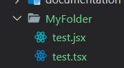 Next Js Vs Code Showing React Icon For Jsx File But Not For Tsx File Stack Overflow