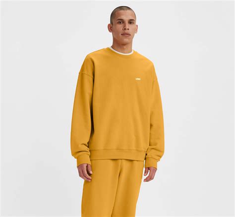 Levis® Gold Tab™ Crewneck Sweatshirt Yellow Levis® Xk