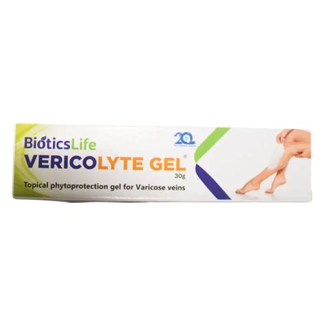 Buy Vericolyte Gel 30gm Biotics Lab