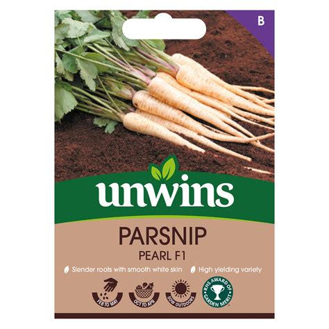 Unwins Parsnip Pearl F1 Seeds Vegetables Unwins Uk