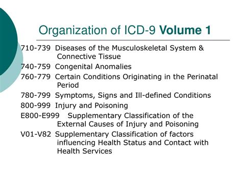 PPT Intro To ICD 9 Coding PowerPoint Presentation Free Download ID 940028