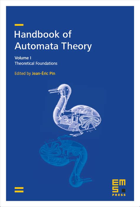Handbook Of Automata Theory Ems Press