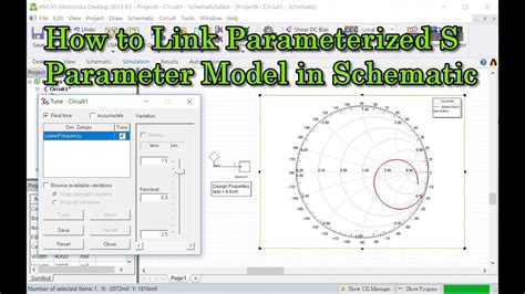 How To Link Parameterized S Parameter Model In Schematic Youtube How To Link Parameterized S Parameter Model In Schematic Youtube
