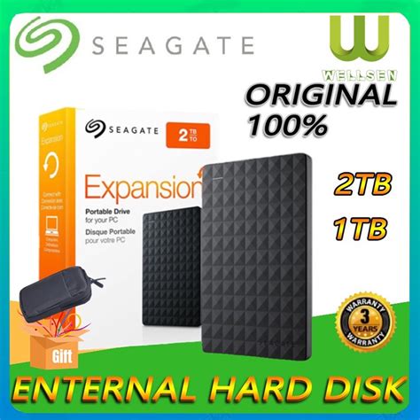 Jual Hardisk Eksternal Seagate 1TB 2TB Portable Hard Disk External HDD USB 3 0 Hard Drives 3 Yea