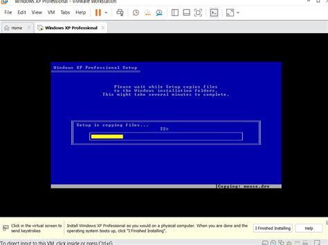 Windows Xp Virtual Machine At Home Computer