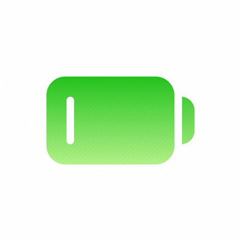 battery level status low technology icon download on iconfinder