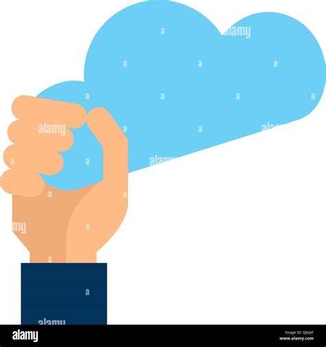 cloud computing silhouette icon stock vector image and art alamy