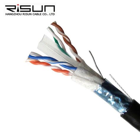 Cat6 Outdoor Bulk Ethernet Cable Solid Copper Gel Tape Ftp 23 Awg
