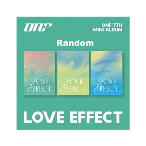 Onf 7th Mini Album Love Effect Random Kaido Italia K Pop Shop