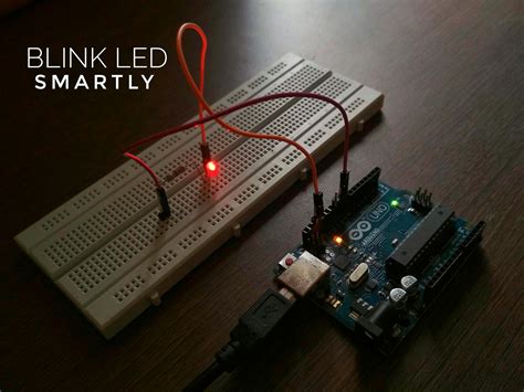 Smart Led Blink Led Using Arduino Uno