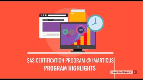 Certification In Sas Sas Training Program Highlight Imarticus Youtube