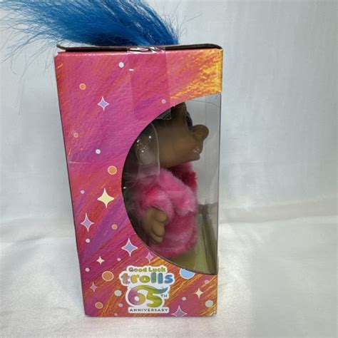 Good Luck Trolls 65th Anniversary Rockstar Troll Nib Ebay