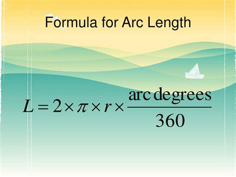 PPT What Is Arc Length What Is A Sector How Do You Find Arc Length PowerPoint Presentation