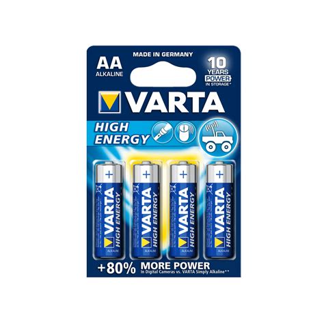 Varta Aa Batt Longlife Power 4 Pack Tachyon Tech