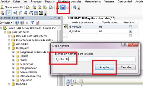 Creación De Tablas En Sqlserver De Modo Grafico Neytortec Tutoriales Web