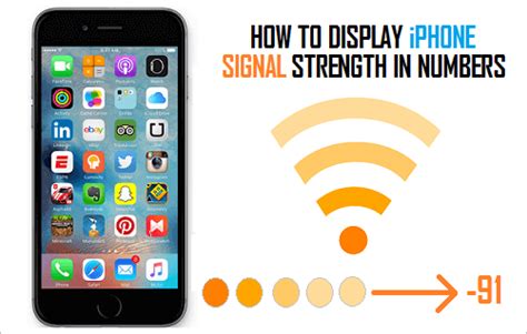 How To Display IPhone Signal Strength In Numbers Techbout