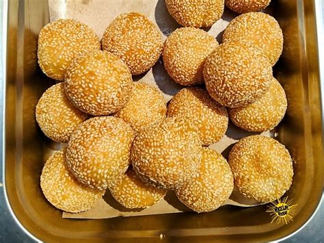 Easy Sweet Sesame Balls Recipe Jian Dui— Gather Round For This Chewy