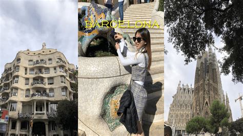 바르셀로나 여행 브이로그 🇪🇸 Ep 1 Hola 벙커 까사 바트요 까사 밀라 사그라다 파밀리아 성당 해산물 맛집