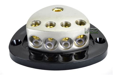 Power Ground Distribution Block 1 0 Gauge Input Four 4 Gauge Output