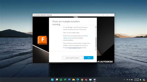 error of multiple installers running autodesk community