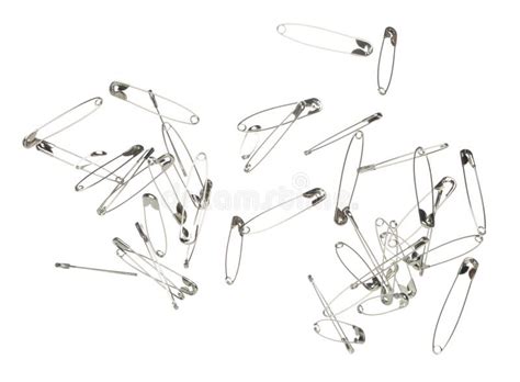 Safety Pin Brooch Pour Fall Down Explosion In Air Many Safety Pin Medium Size Splash Fly In