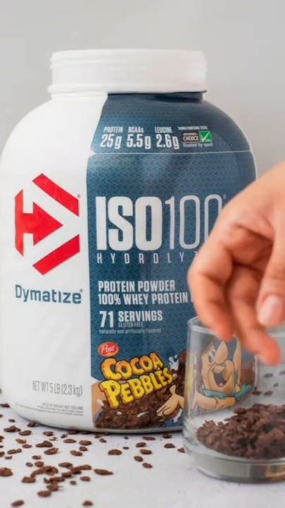Proteína Iso 100 Sabor Cocoa Pebbles Youtube