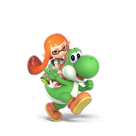 Heres A Woomy Riding A Yoshi Because Why Not Rsplatoon