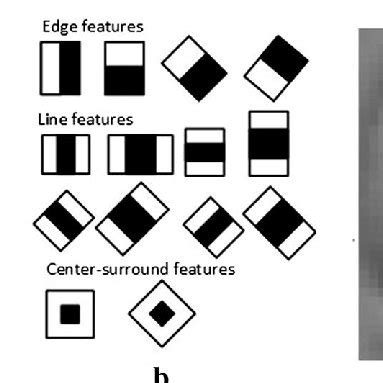 Graphical Representation Of Haar Like Features A Simplified Example Of Download Scientific