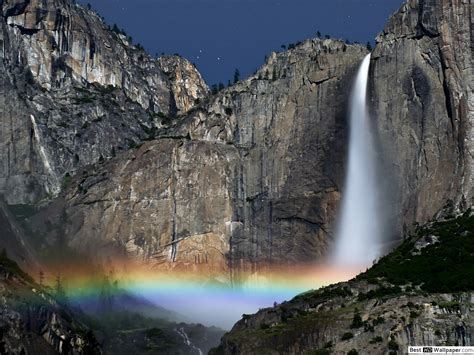 Rainbow Waterfall Wallpapers 4k Hd Backgrounds On Wallpaperbat