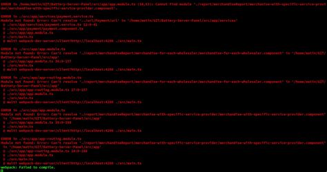 Ng Serve Works In Windows But Fails In Ubuntu · Issue 12283 · Angular