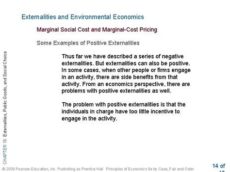 Chapter 16 Externalities Public Goods And Social Choice